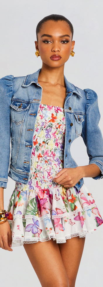 Vintage Blue Denim Jacket | Ada Jacket | Retrofête – Retrofete