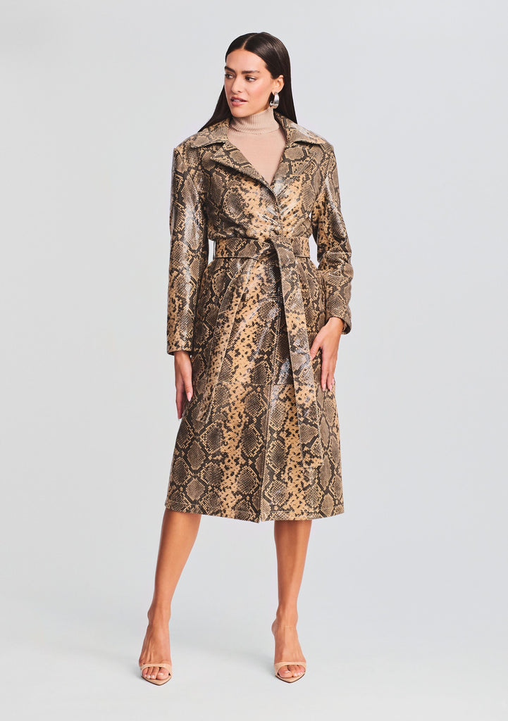 Steffan Leather Coat – Retrofete