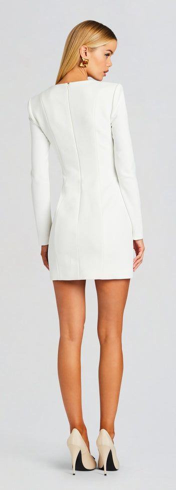 Simone Mini V Dress – Retrofete