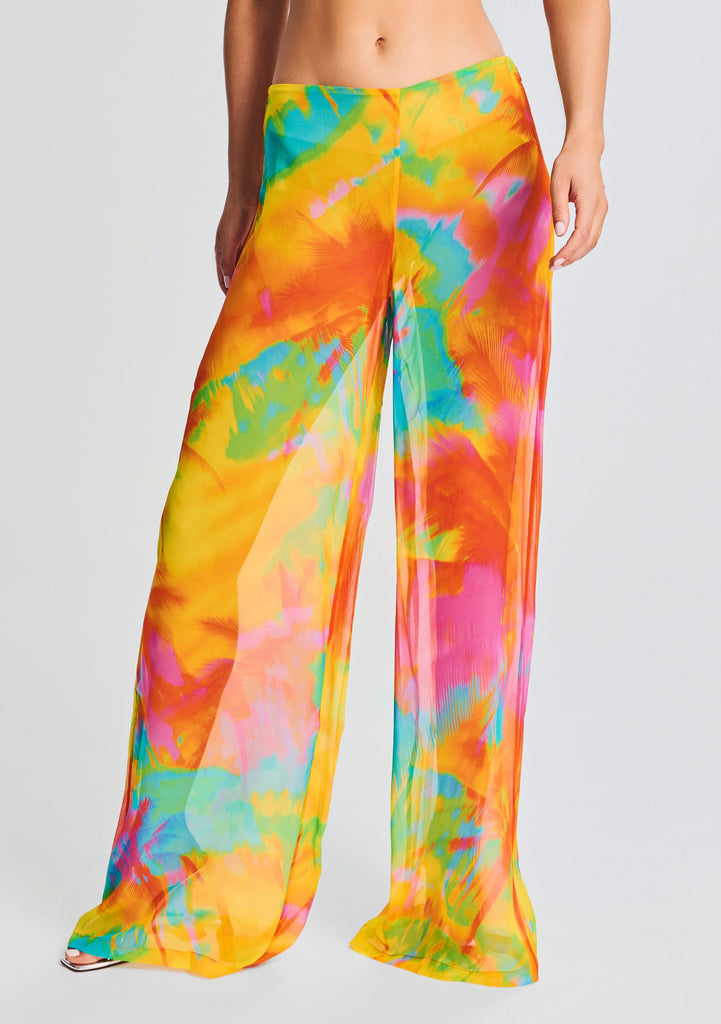 Mika Silk Chiffon Pant – Retrofete
