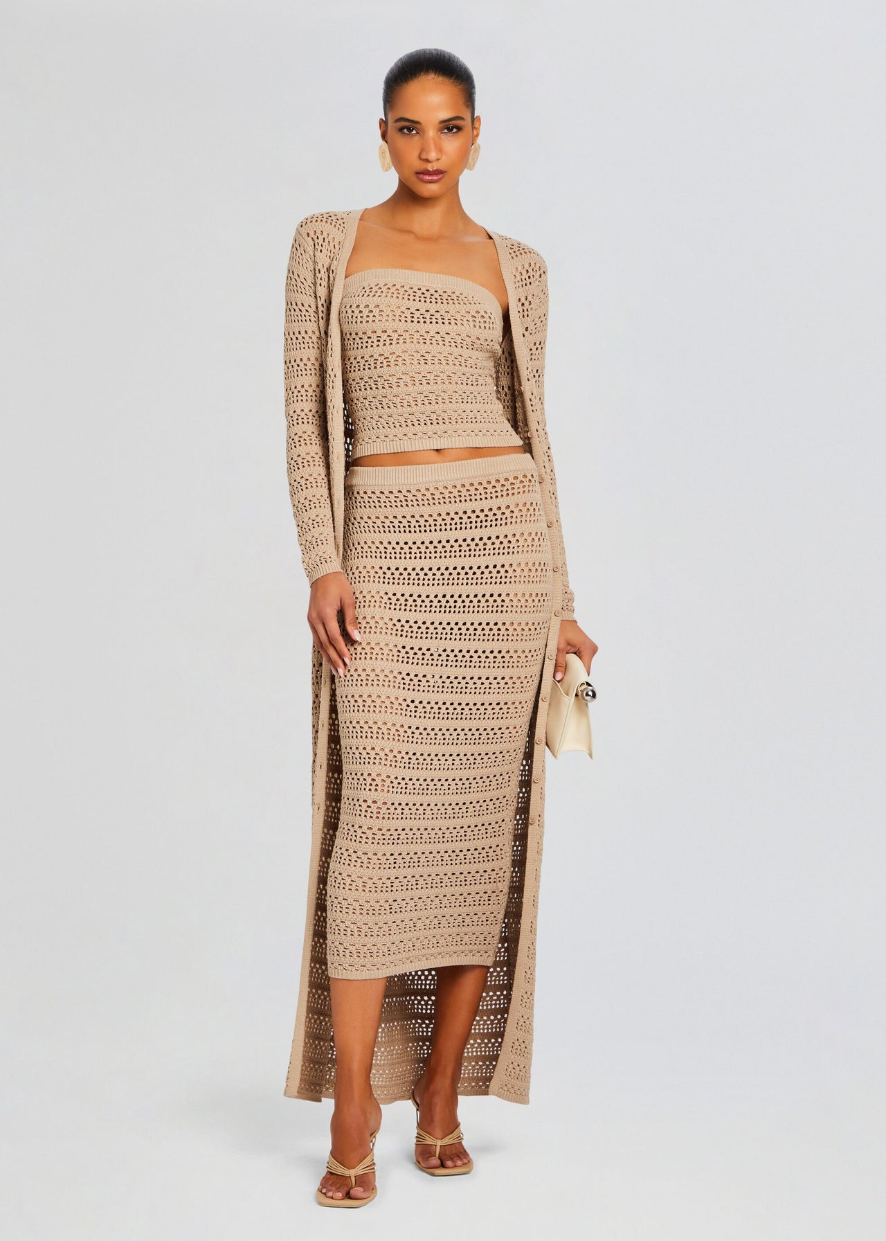 Dorothea Knit Crochet Cardigan – Retrofete