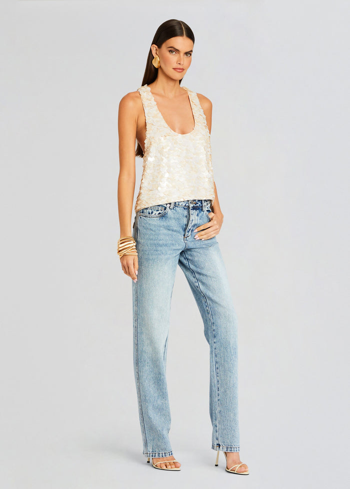 Clover Sequin Top – Retrofete