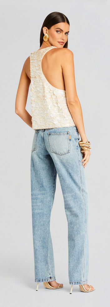 Clover Sequin Top – Retrofete