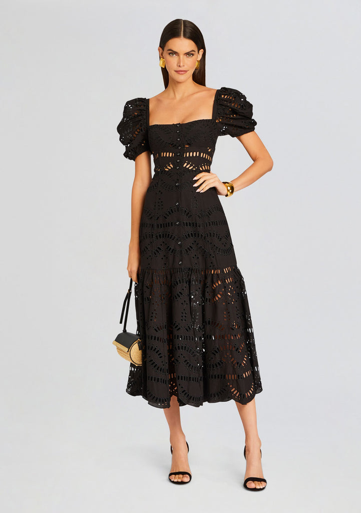Spiana Long Dress – Retrofete