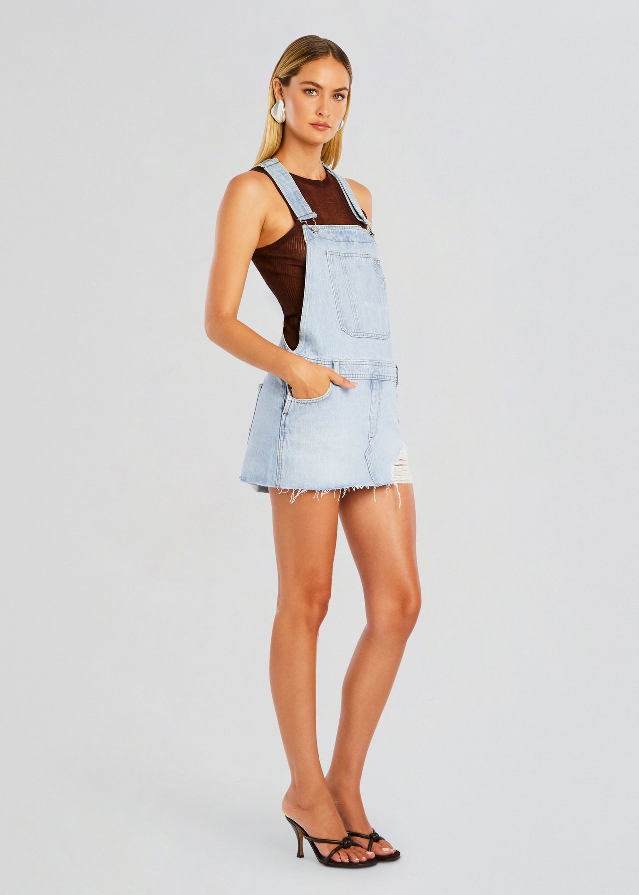 Moe Overall Mini Dress Retrofete