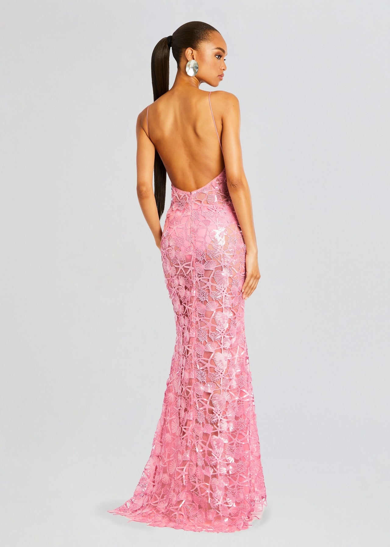 Delaina Sequin Lace Dress – Retrofete