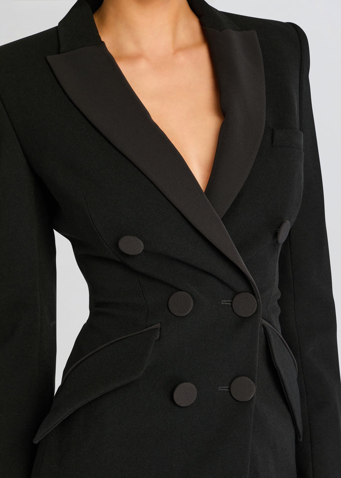 Amberly Blazer Evening Dress – Retrofete