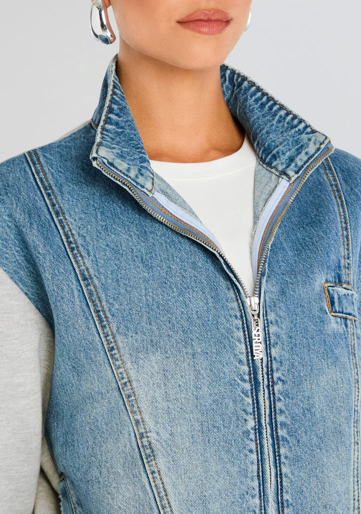 Page Terry Denim Jacket – Retrofete