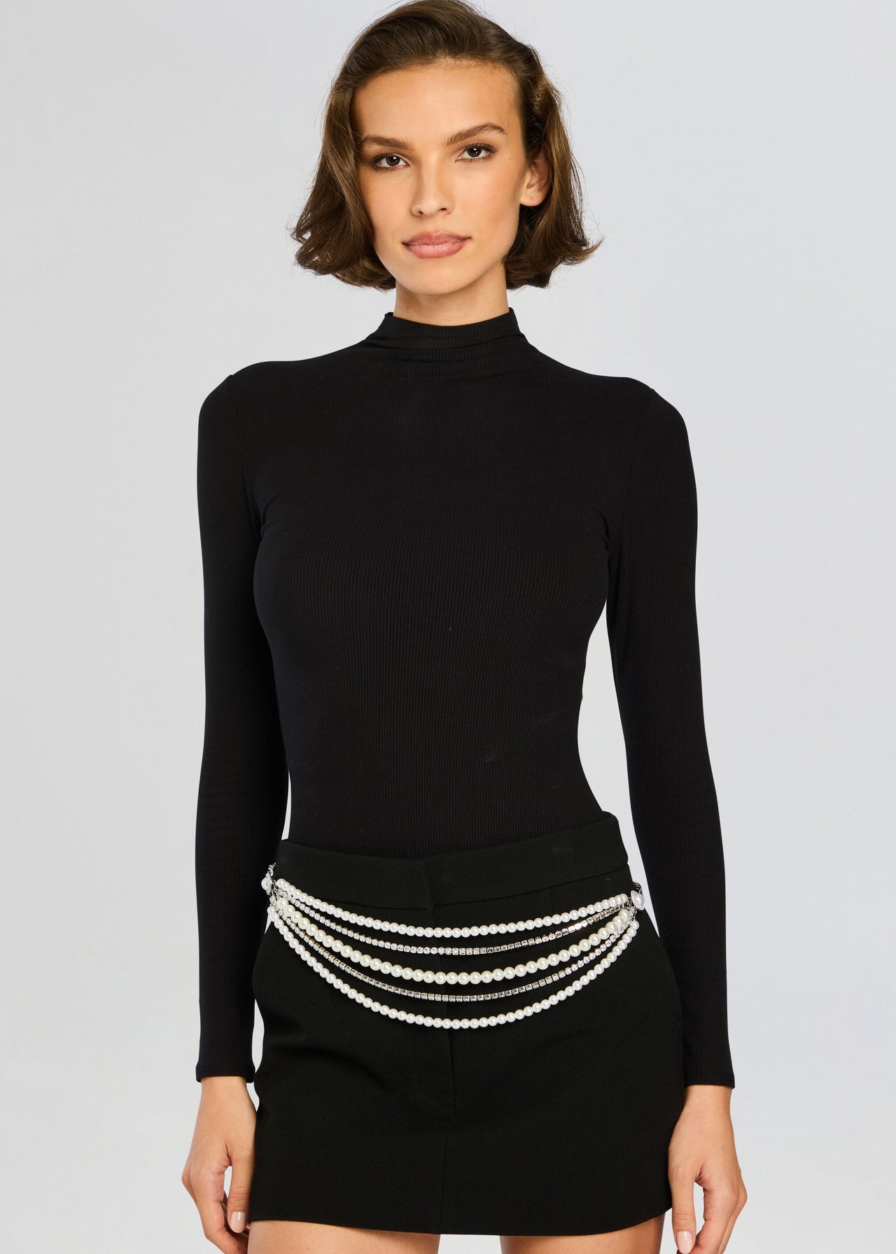 Chloe Pearl Chain Belt – Retrofete