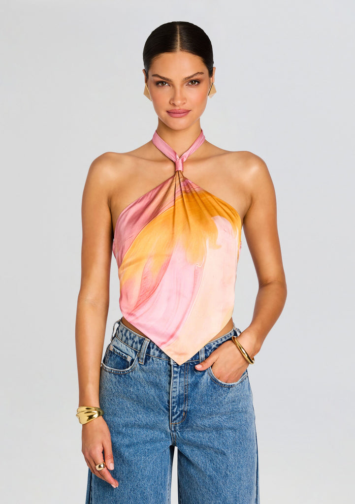 Jamie Silk Top – Retrofete