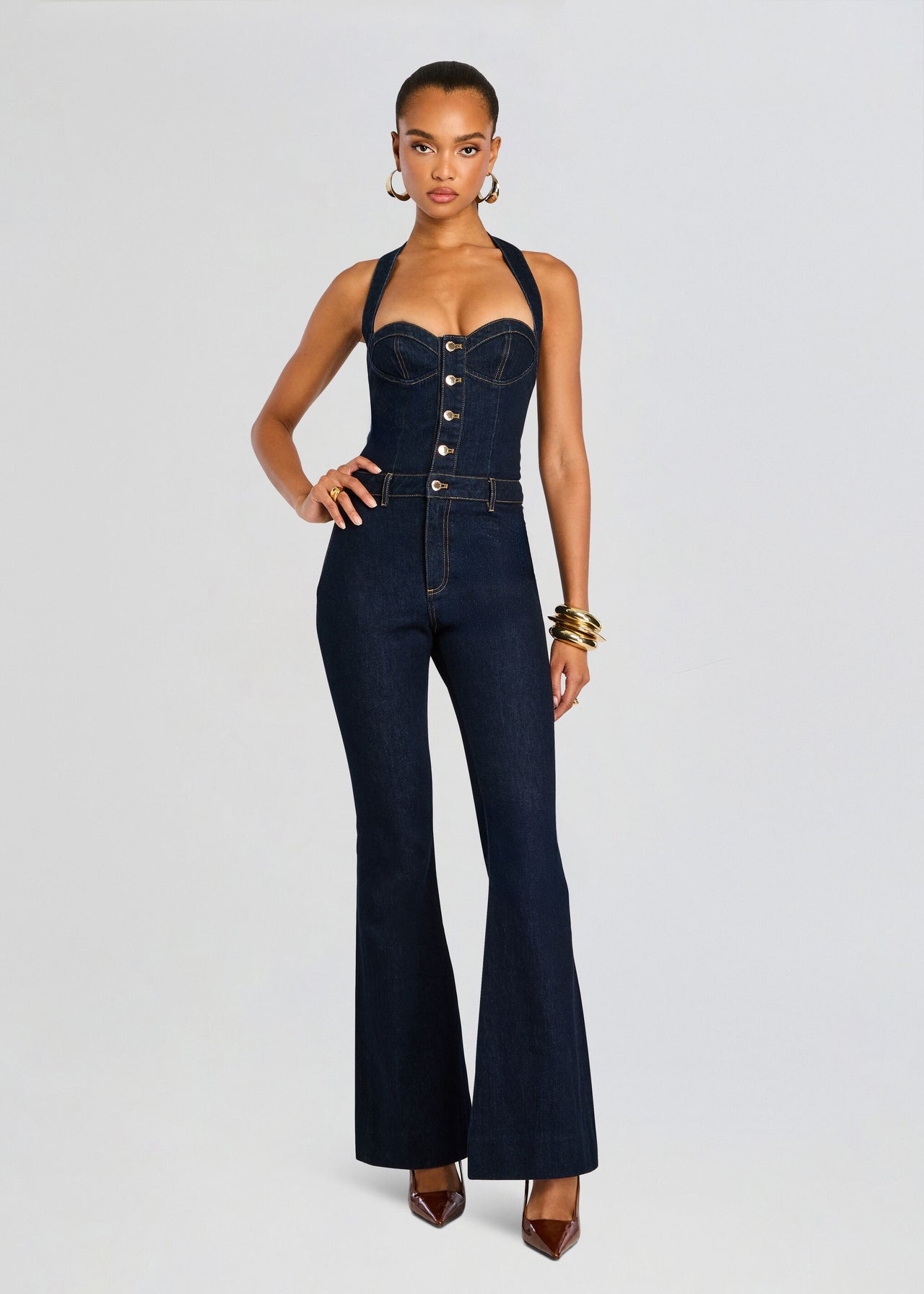 Irma Denim Jumpsuit – Retrofete