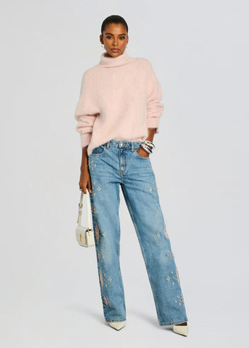 Vero Embroidered Jean – Retrofete